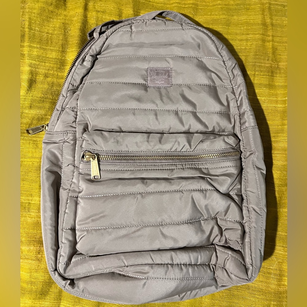 Herschel Rare Archive Satin Large Backpack Nwot - Gem